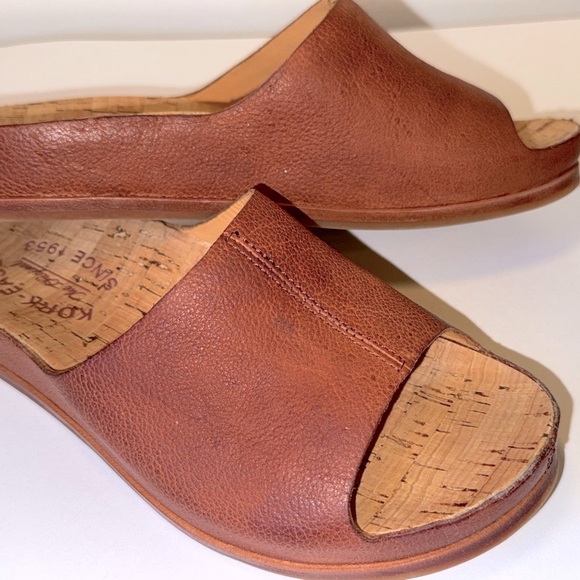 Kork-Ease | Shoes | Korkease Womens Tutsi Brown Leather And Cork Molded ...